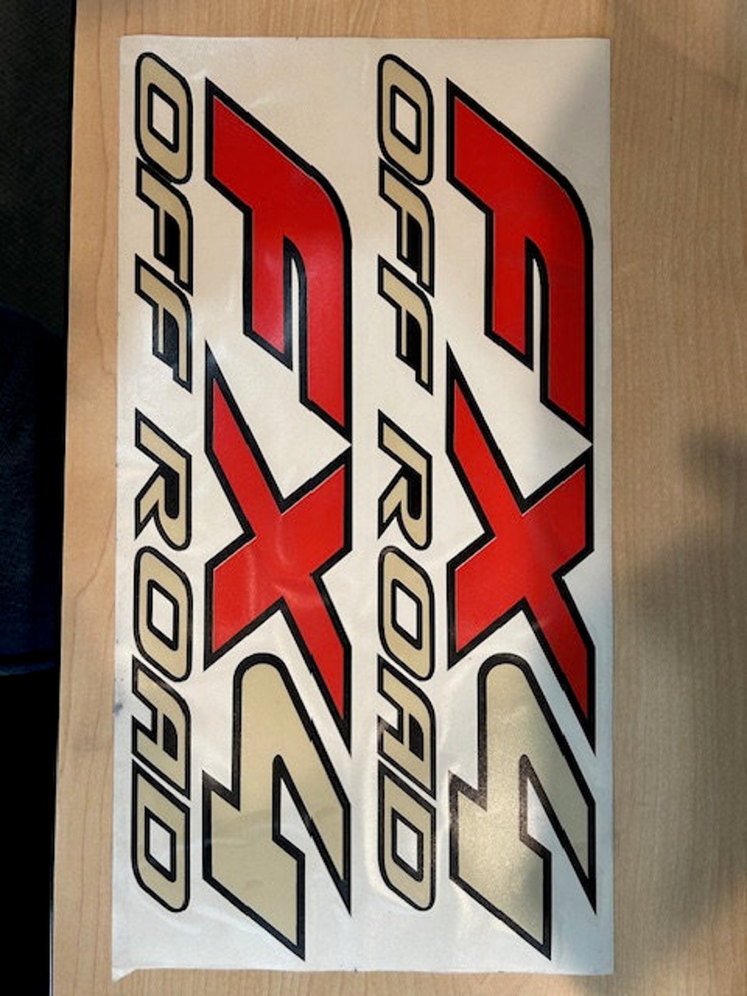 Set of 2 - Ford F150 FX4 off Road Decals - Etsy