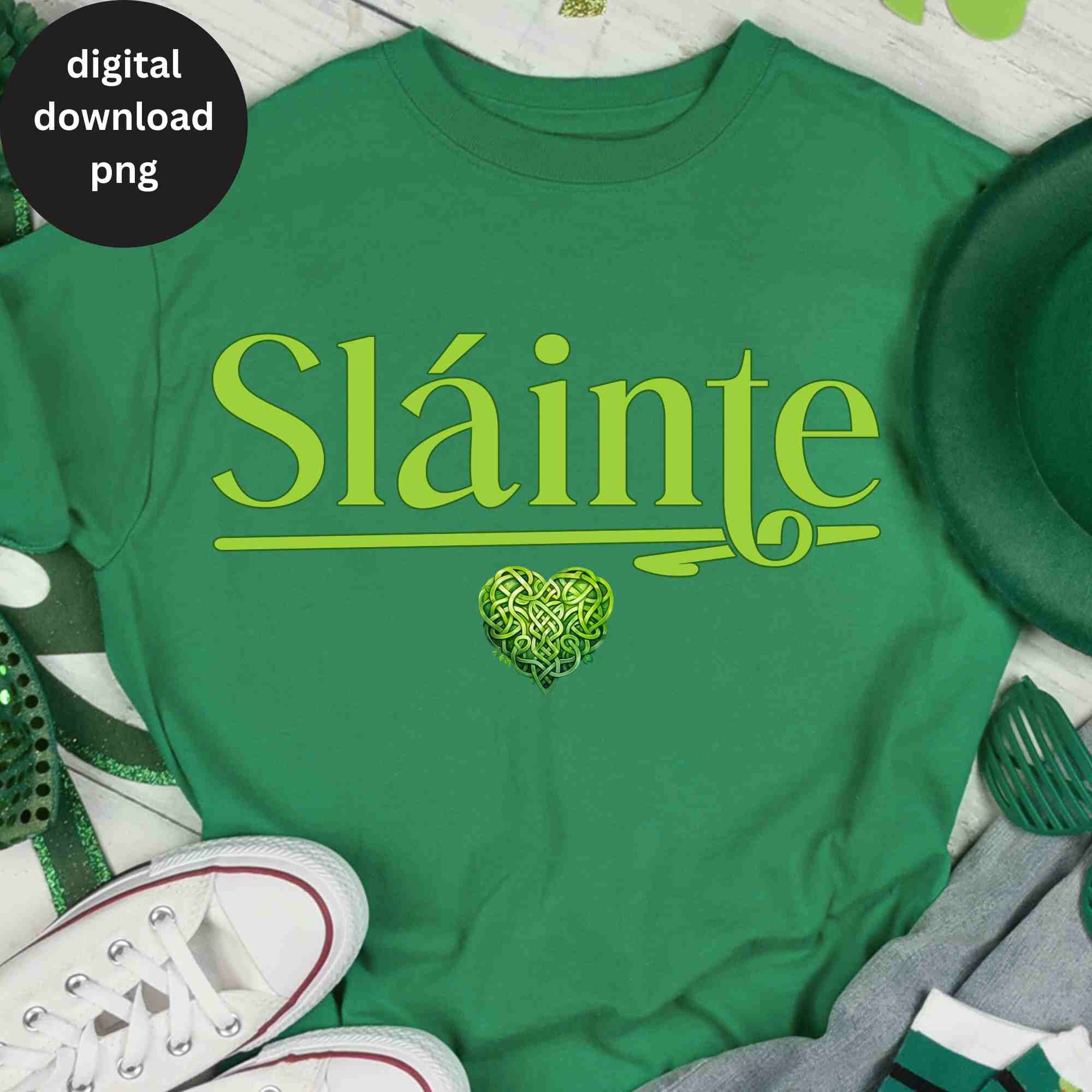 Sláinte Celtic Knot Png, Sweatshirt Png Designs, Irish Png Design ...