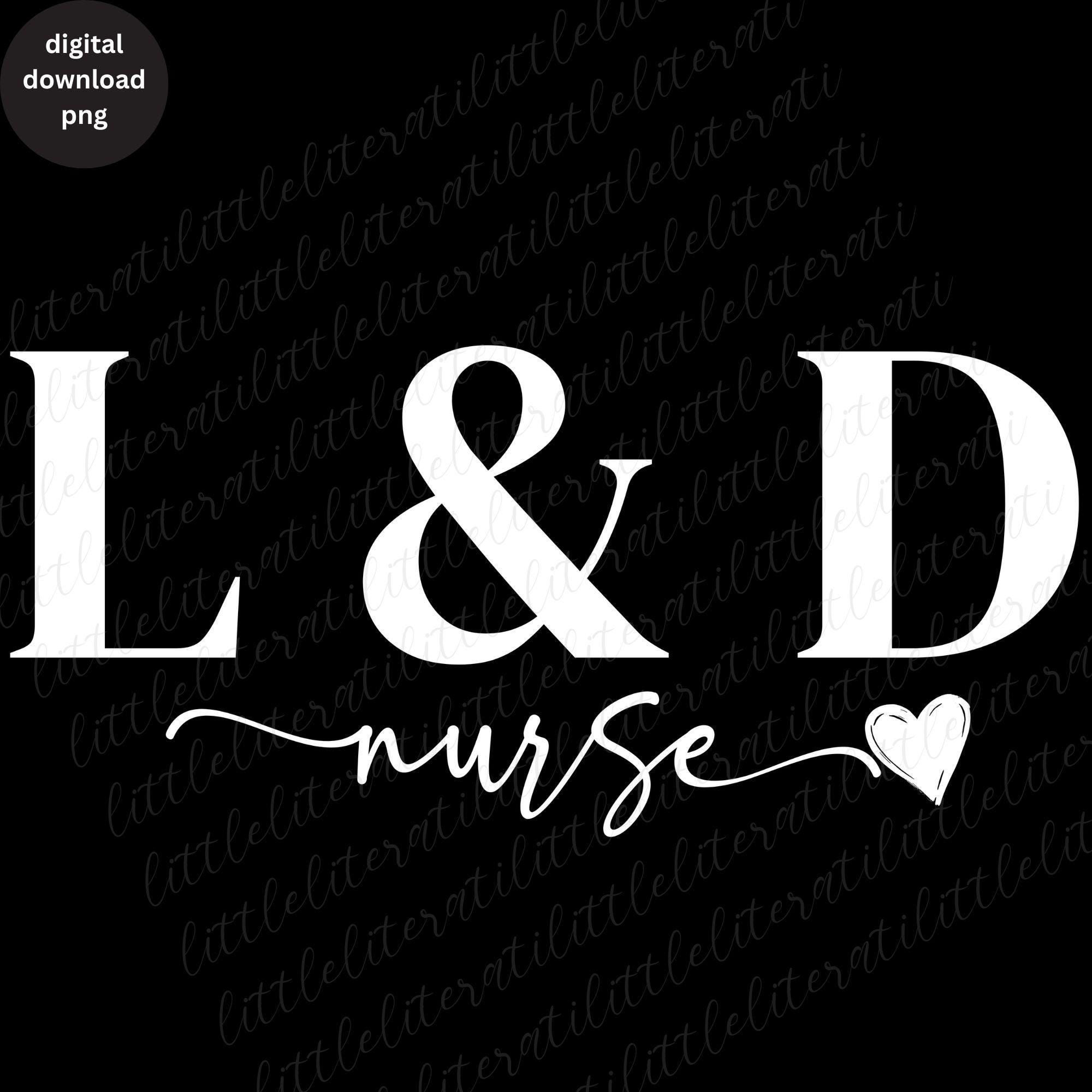 L&D Definition Word List PNG, DIY Labor and Delivery Nurse Gift Idea ...
