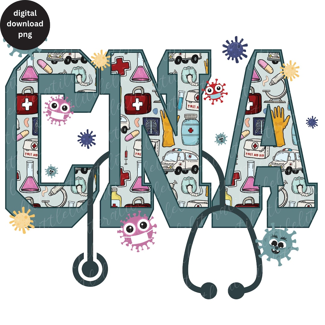 CNA Png for Men, Male Certified Nursing Assistant Png, Man CNA Life Png ...