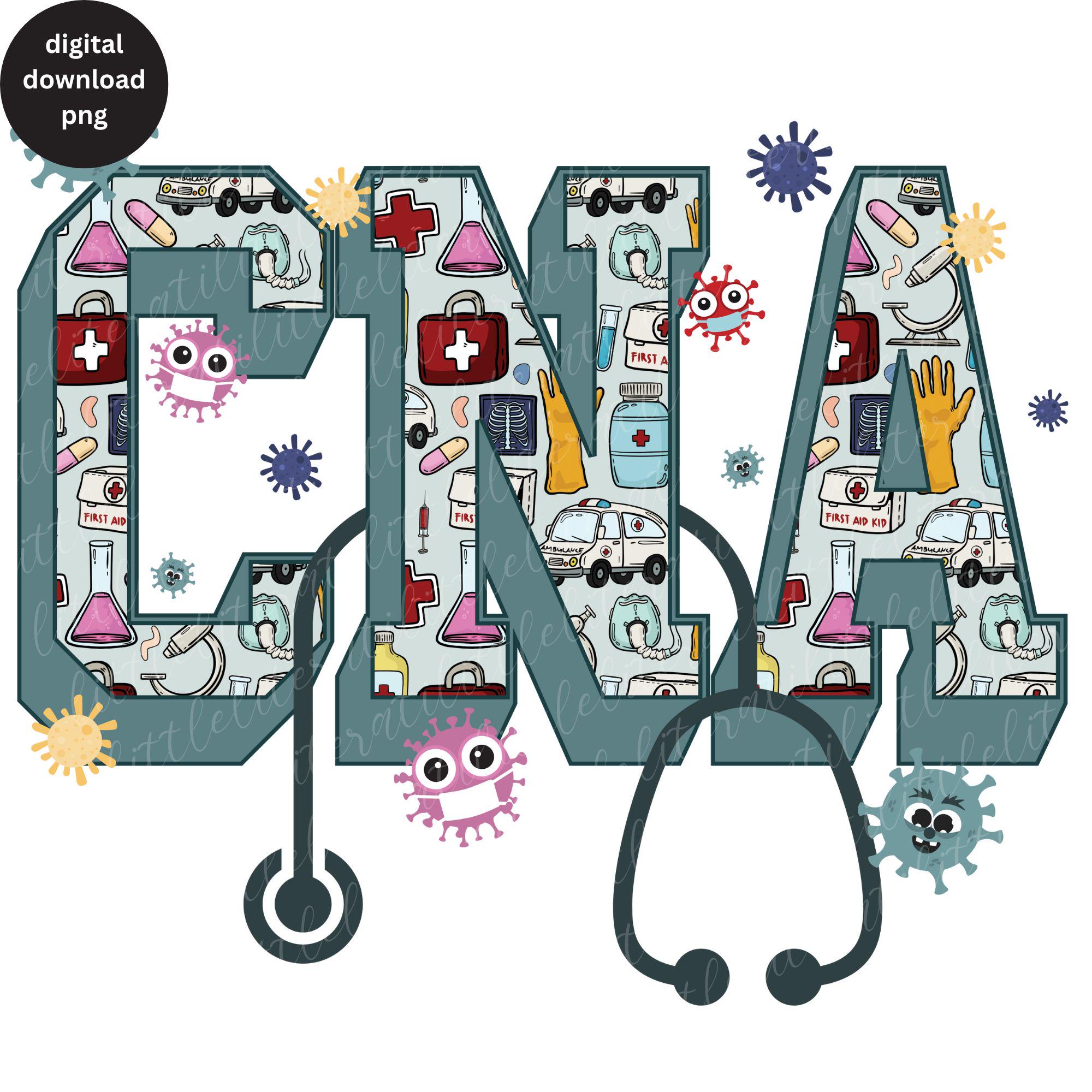 CNA Png for Men, Male Certified Nursing Assistant Png, Man CNA Life Png ...