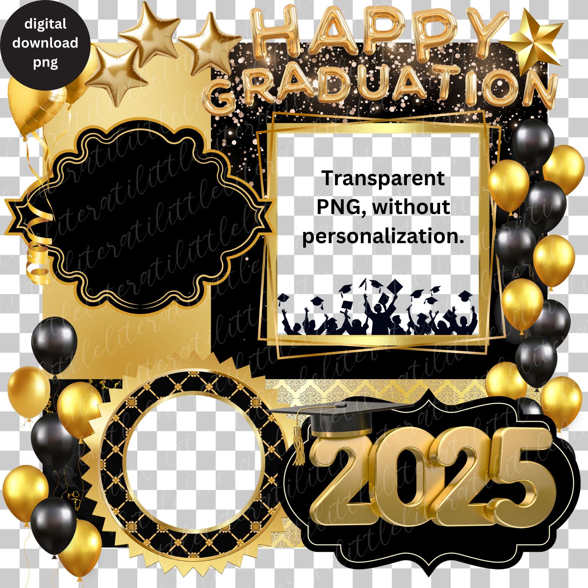 DIY Custom Happy Graduation PNG, 2025 Graduation Shirt PNG, 2025 ...