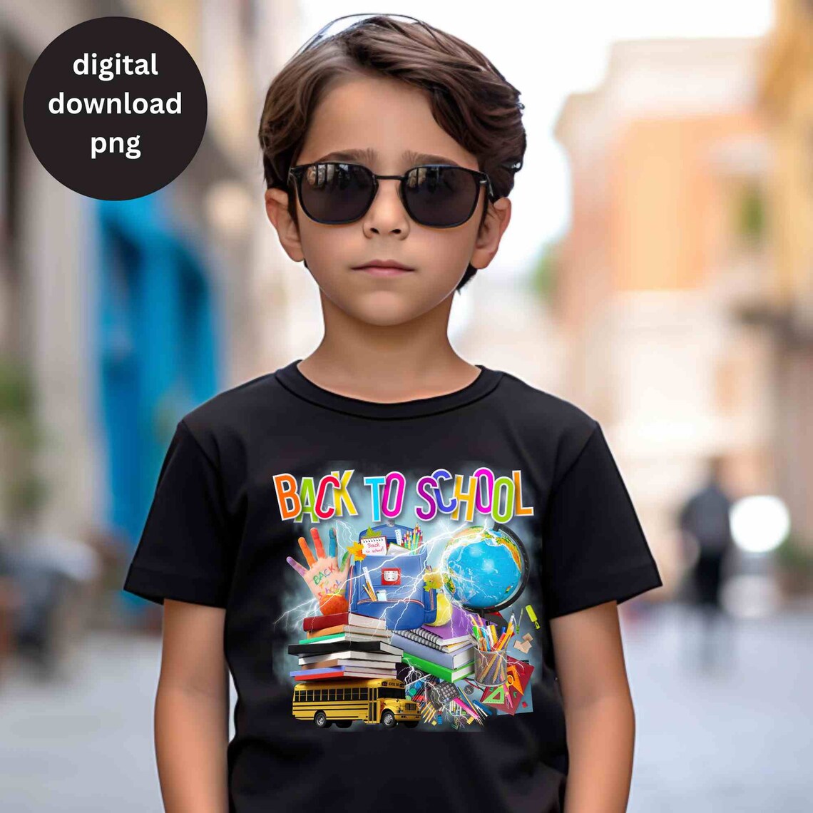 Back to School Bootleg PNG, Back-to-school Bootleg Sublimation Design ...