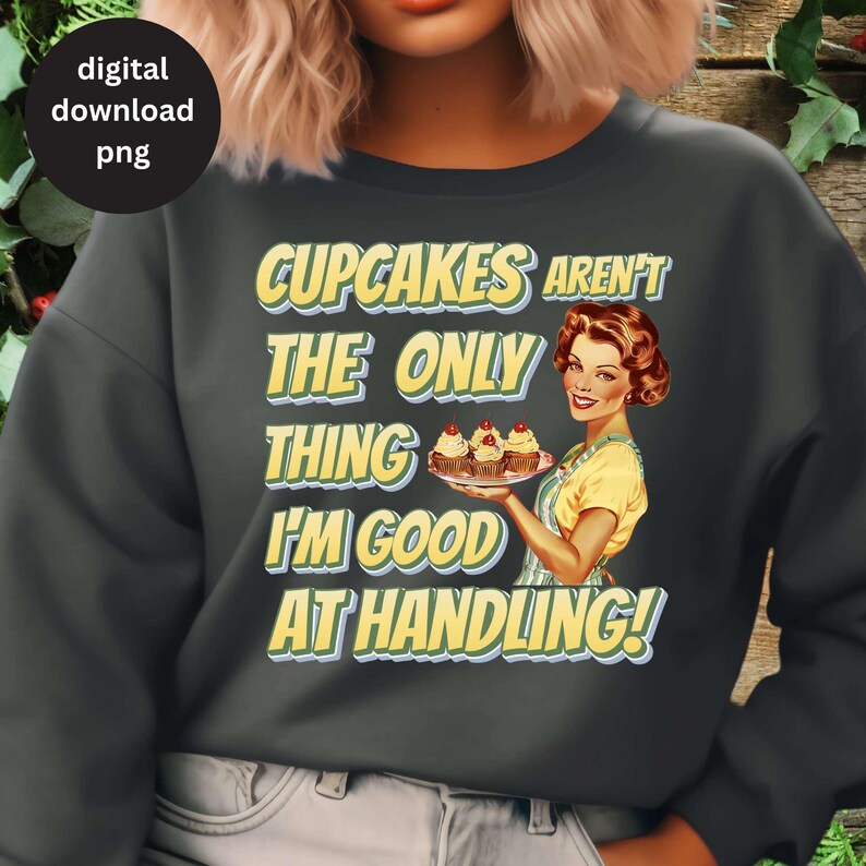 Vintage Cupcake PNG, Offensive Gifts Png, Funny Raunchy T Shirt for ...