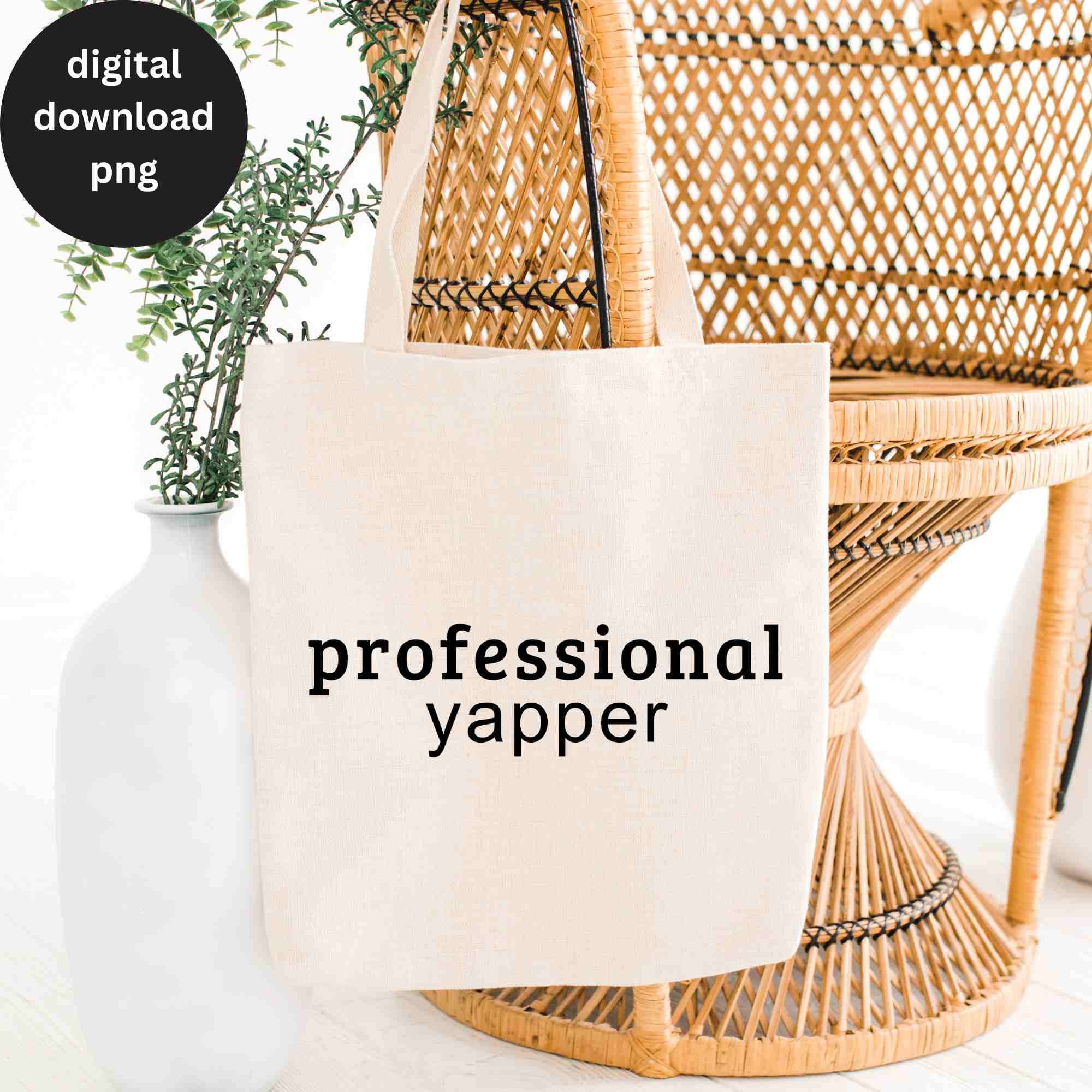 Professional Yapper Trending Meme Design Sarcastic Meme Gift Png Funny ...