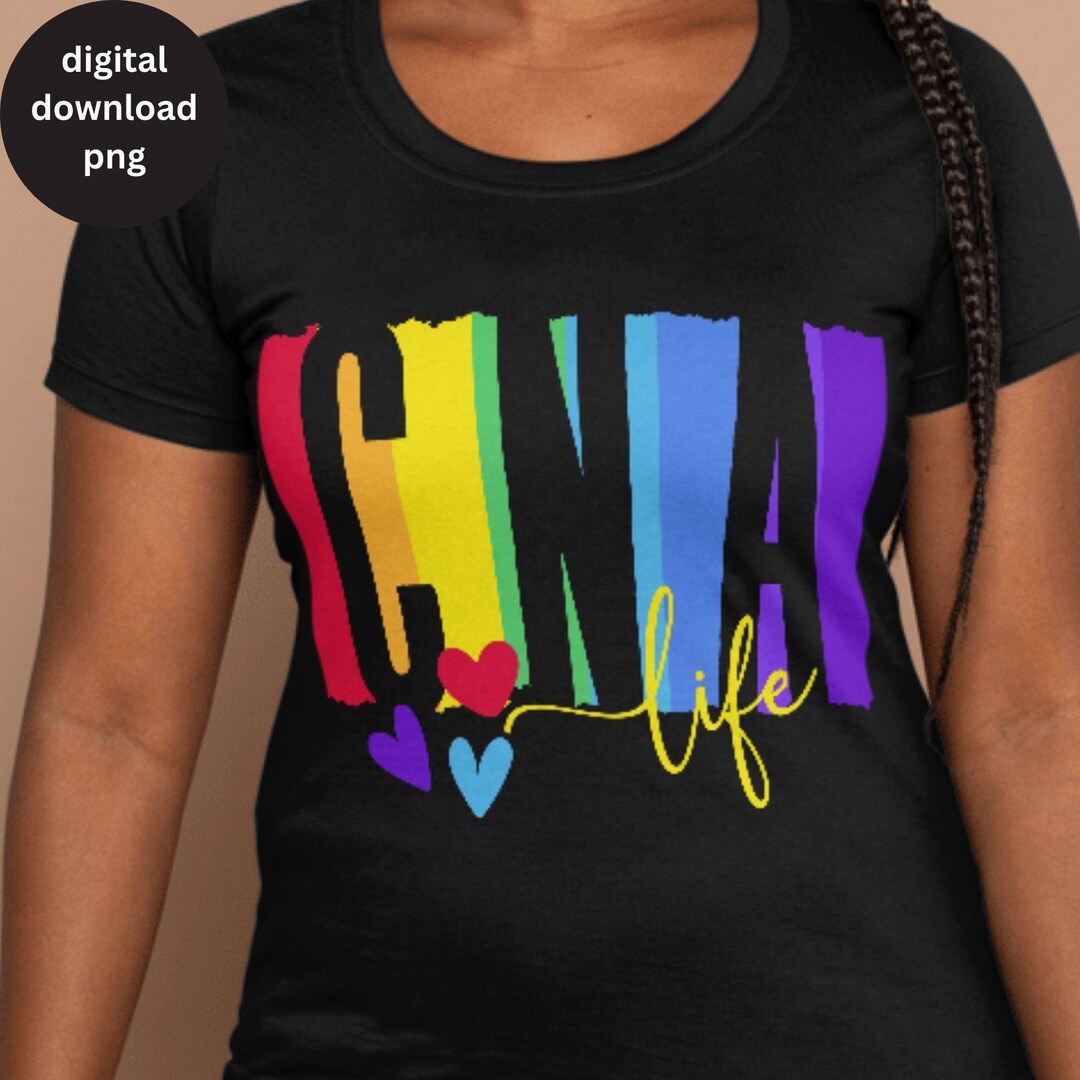 Rainbow CNA Png, Certified Nursing Assistant Png, Colorful CNA Life Png ...