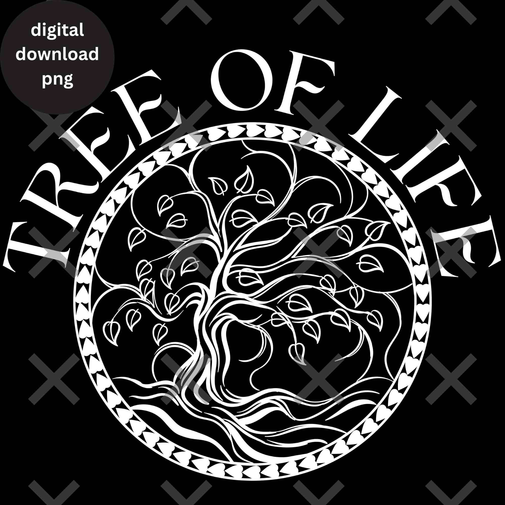 Tree of Life Positive Daily Affirmations Png Front Back Sweatshirt ...