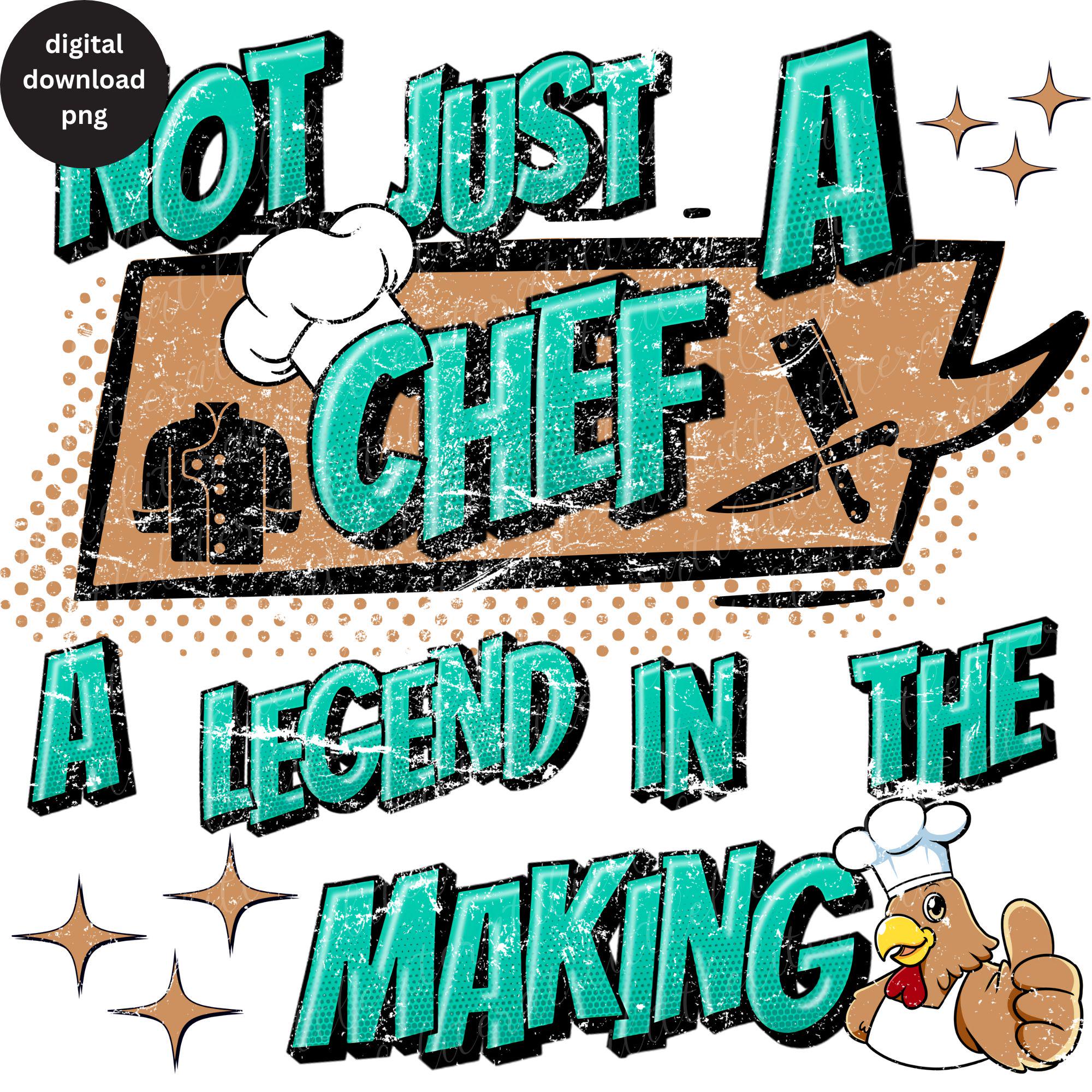 Funny Chef PNG Sublimation Design, Cook Cooking Chef PNG, Chef ...