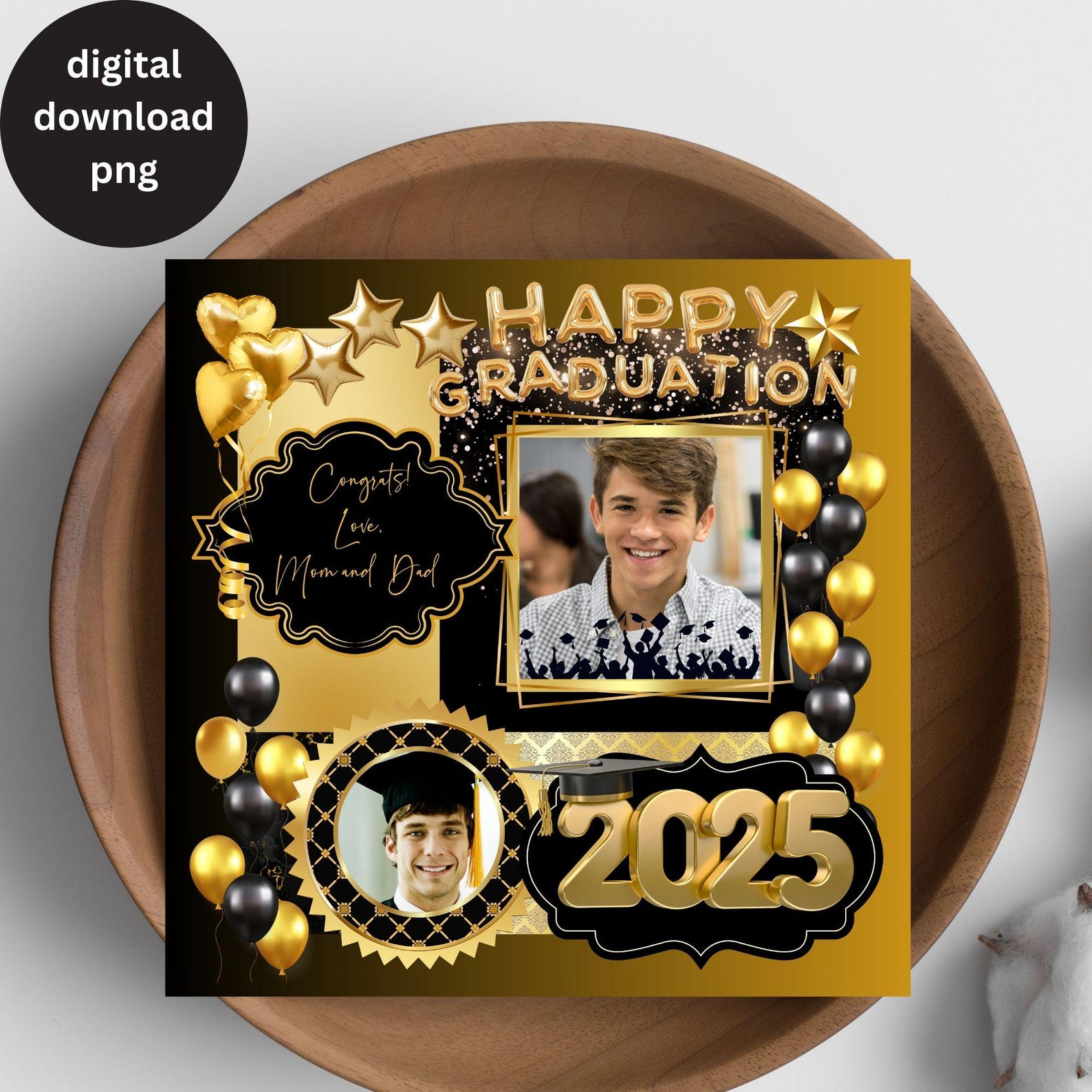 DIY Custom Happy Graduation PNG, 2025 Graduation Shirt PNG, 2025 ...