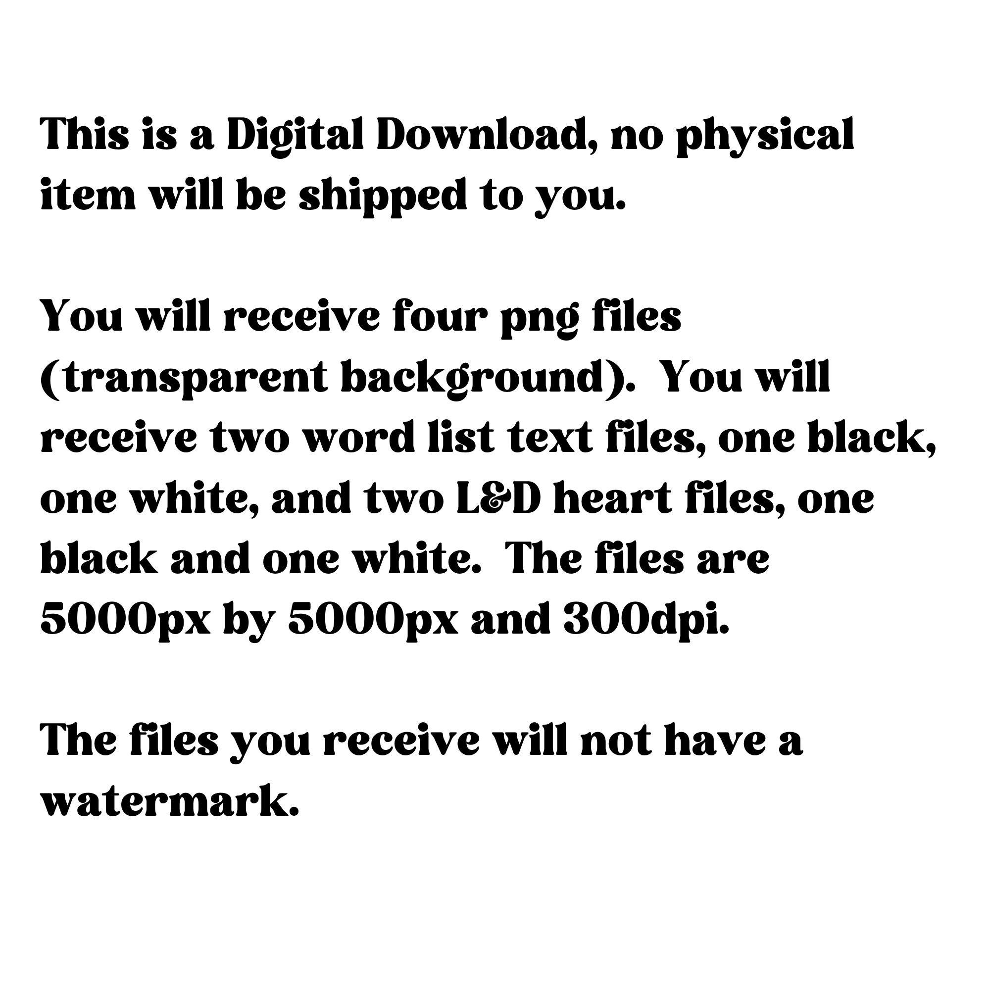L&D Definition Word List PNG, DIY Labor and Delivery Nurse Gift Idea ...