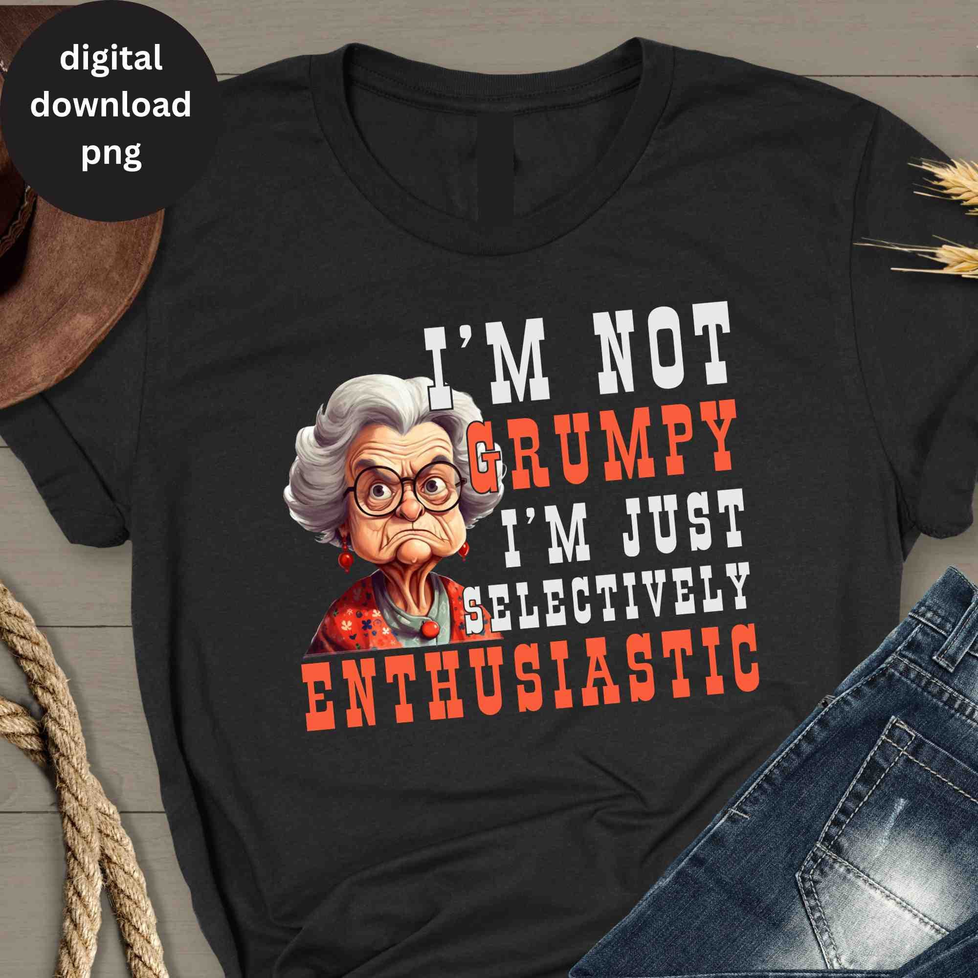 Grumpy Grandma PNG for Womans Tshirts Funny Grandma Mug Sublimation for ...