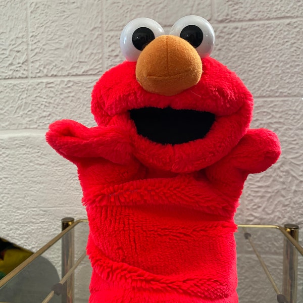 Elmo Puppet - Etsy