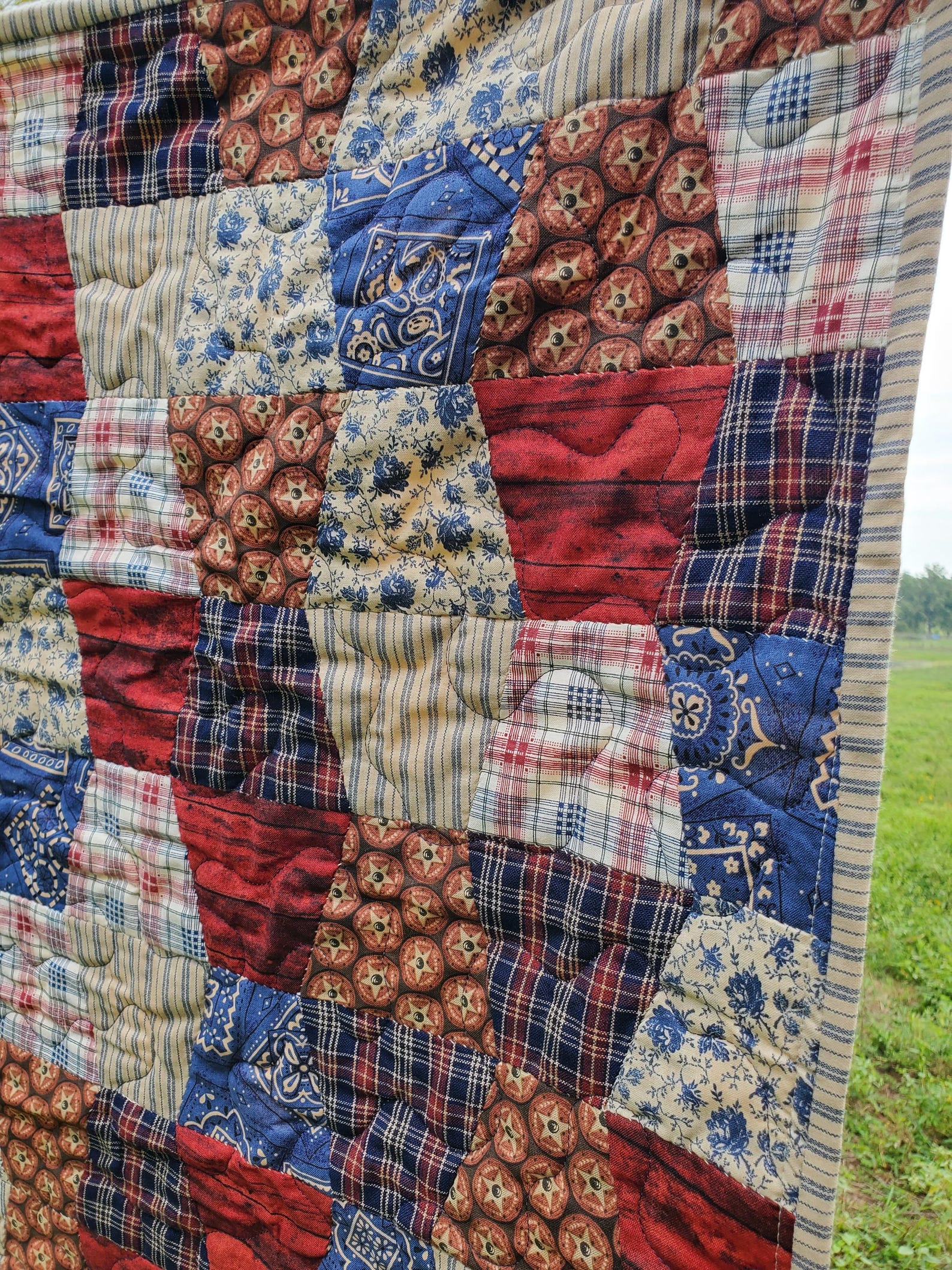 Tumbling Block Jo Baby Quilt - Etsy