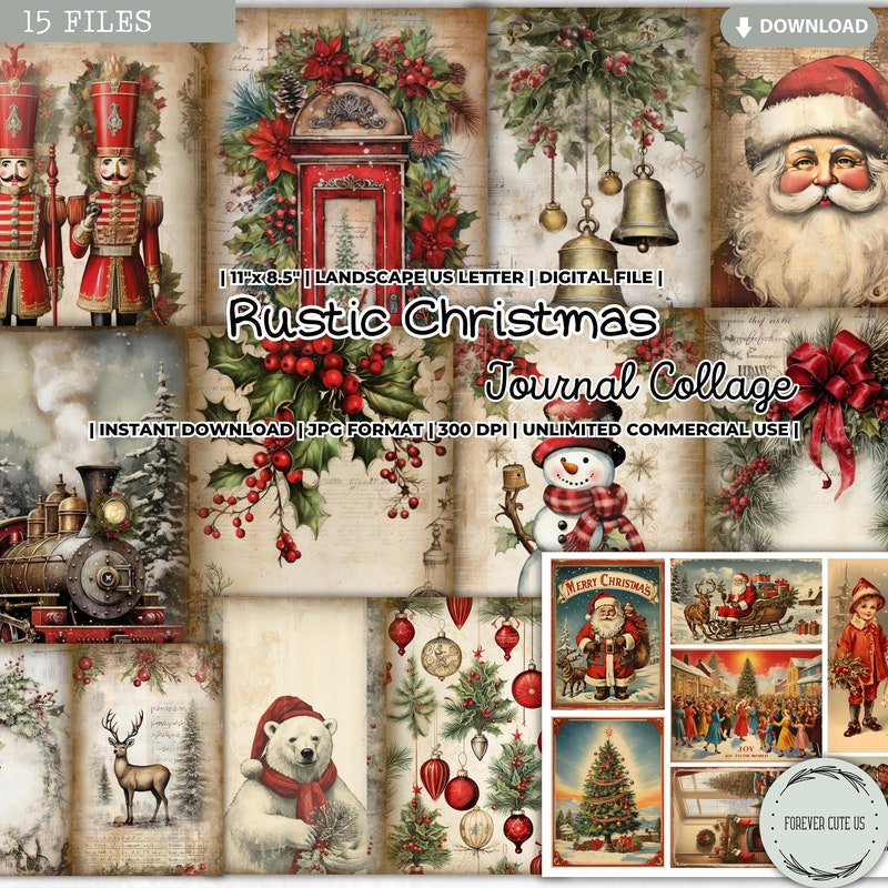 Decoupage Poster - Etsy