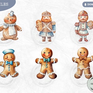 Gingerbread Cookies Clipart, Christmas, Gingerbread House, Holidays ...