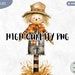 Fall Scarecrow Clipart, Autumn, Harvest, Watercolor, Thanksgiving ...