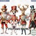 Animal Nutcracker Clipart Set, Christmas, Winter, Holidays, Soldier ...