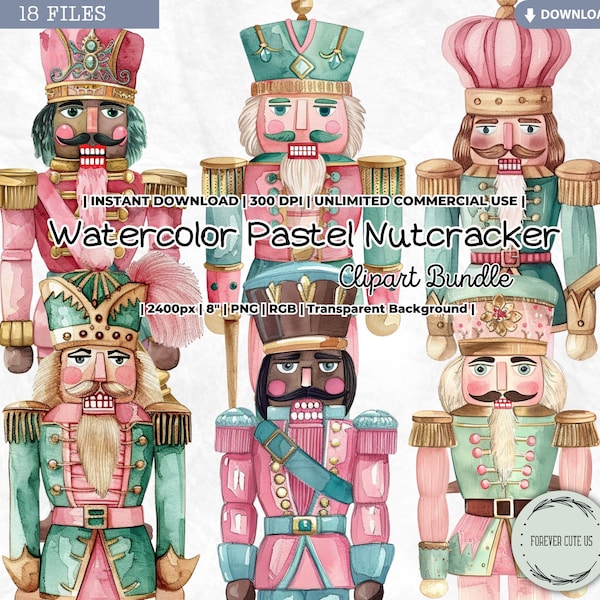 Pastel Nutcrackers - Etsy