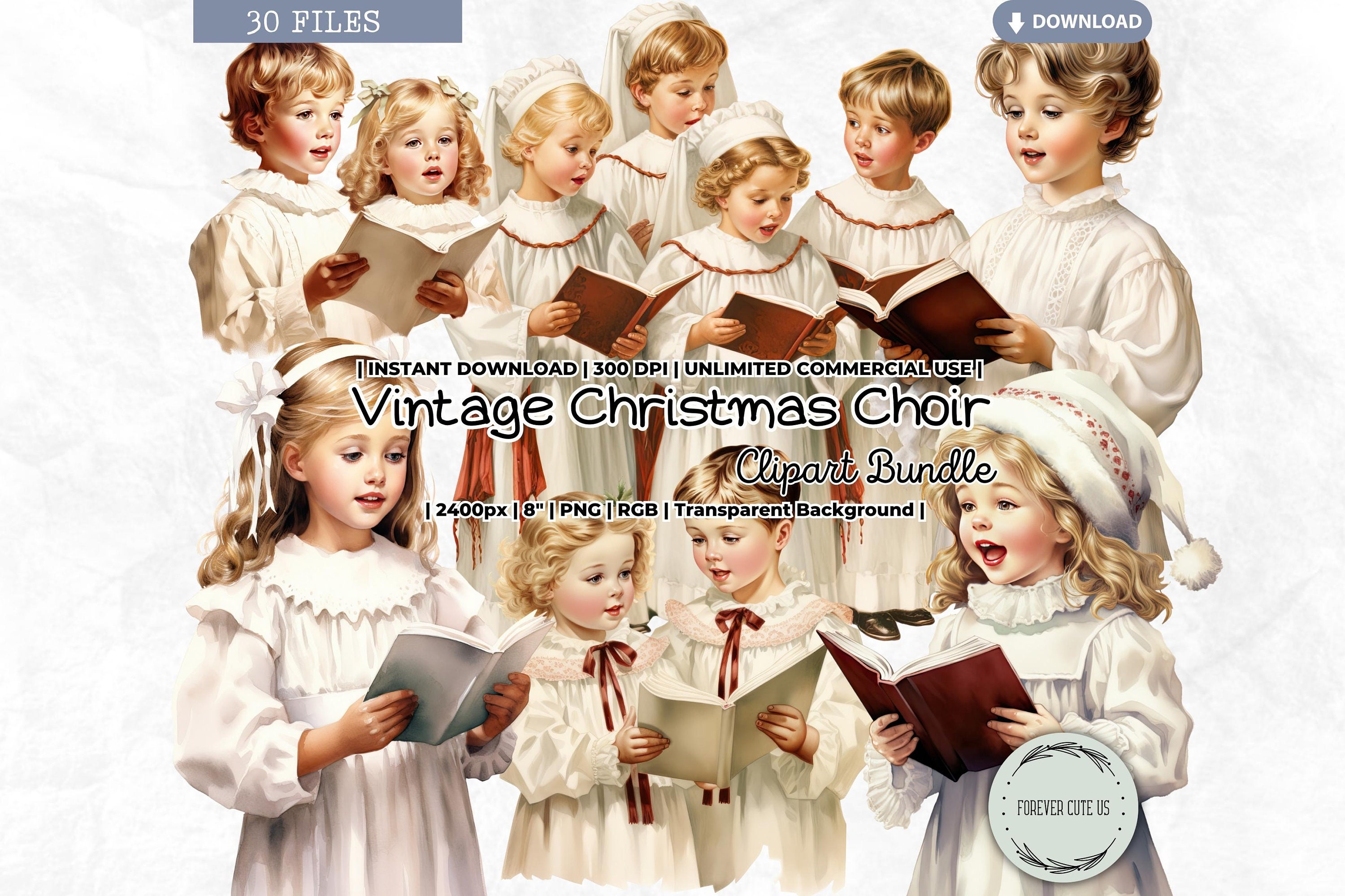 Christmas Choir Clipart