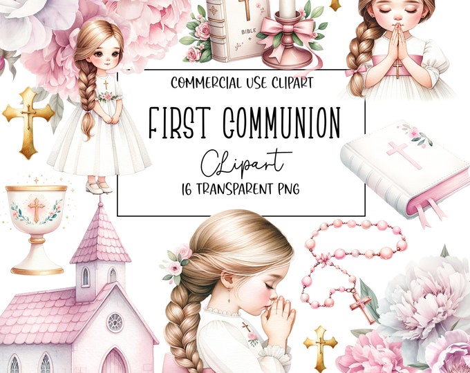First Communion, Christian, Communion Clipart, PNG File, Transparent ...