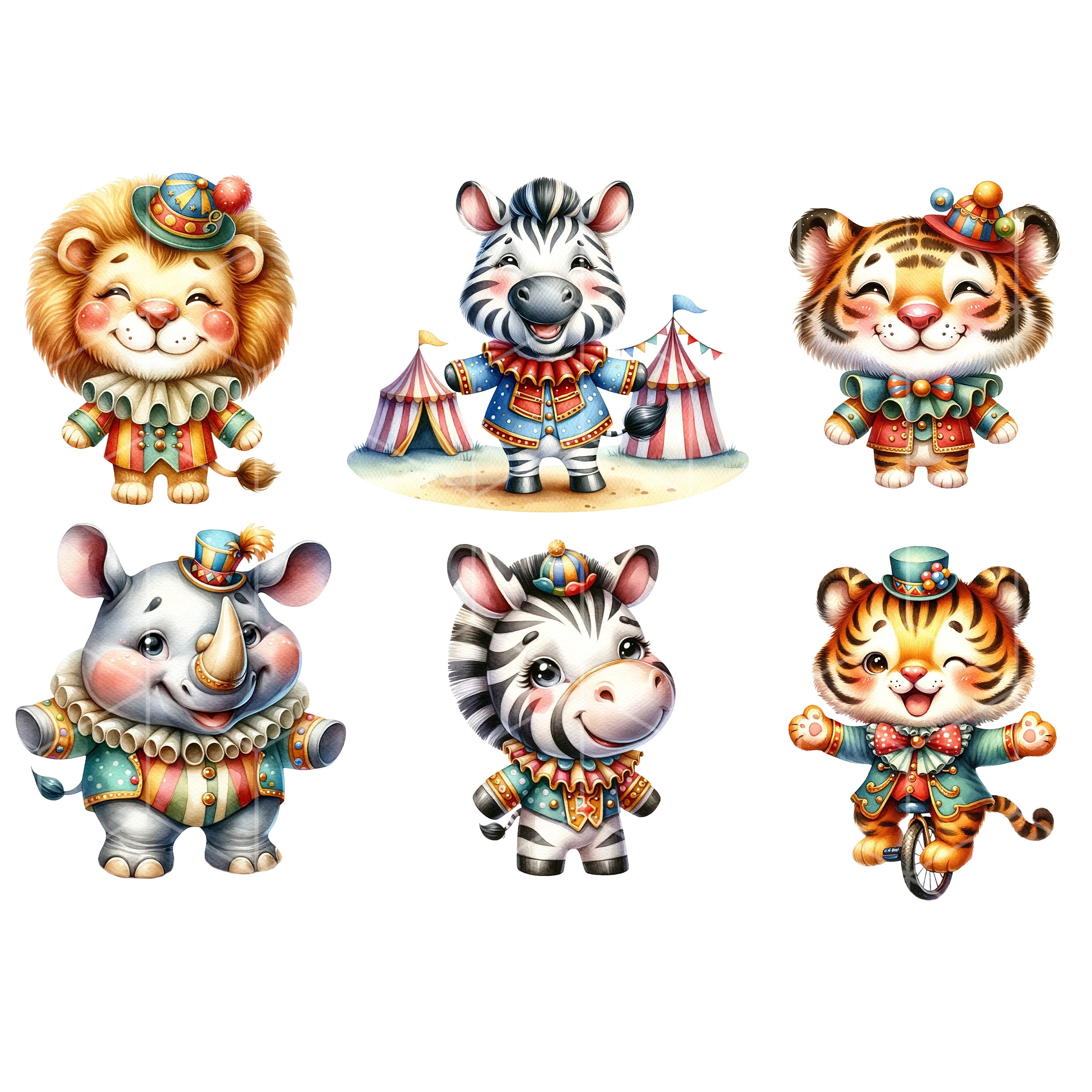 Circus Animals, Circus Clipart, Circus Png, Cute Circus Png, Clipart ...