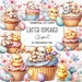 Easter Cupcakes, Easter Clipart, Cute Easter Png, Clipart Bundle, PNG ...