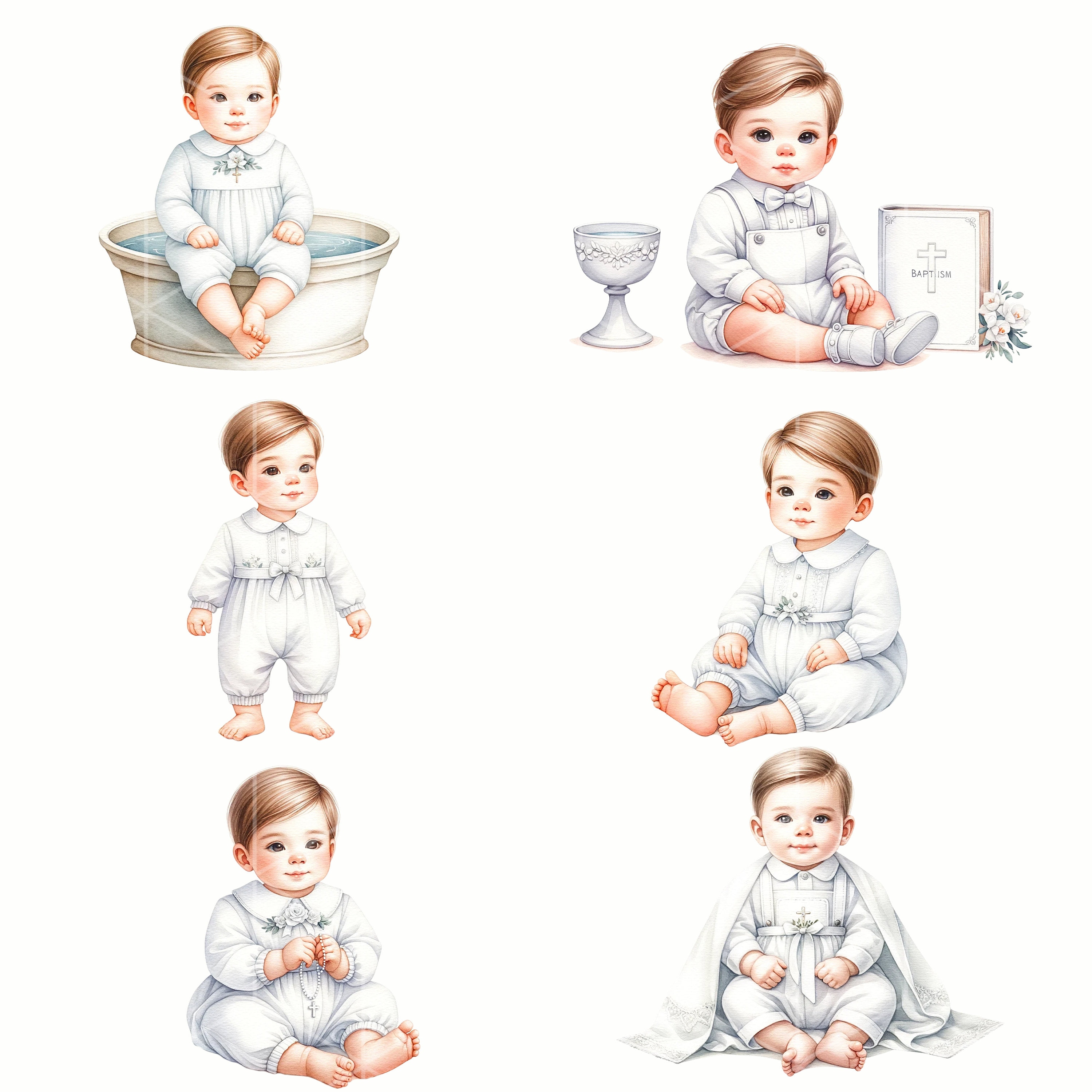 Boy Baptism, Christian, Baptism Clipart, PNG File, Transparent ...