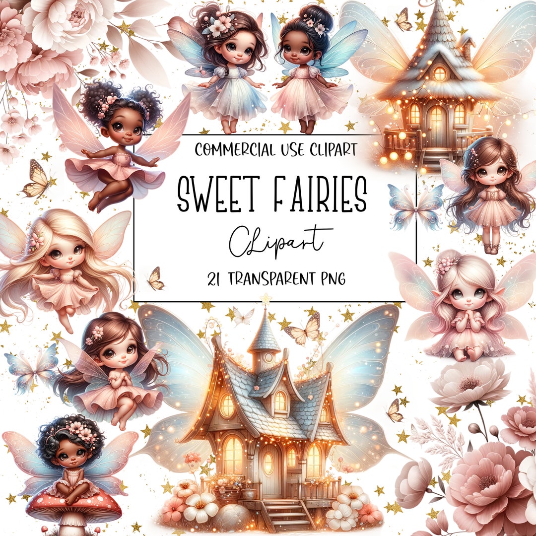 Sweet Fairies, Garden Fairies, Fairies Clipart, Fairy PNG, Fairy, PNG ...