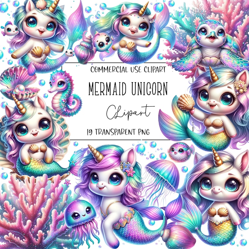 Mermicorn - Etsy