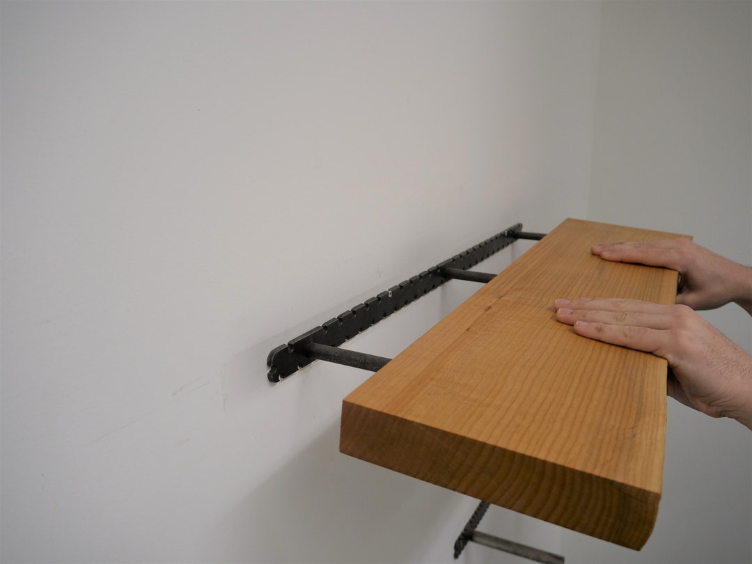 Live Edge Handmade Floating Shelf, Pick Your Size - Etsy