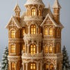Gingerbread House 3D Model STL | Christmas Home Decor & Holiday Village ...