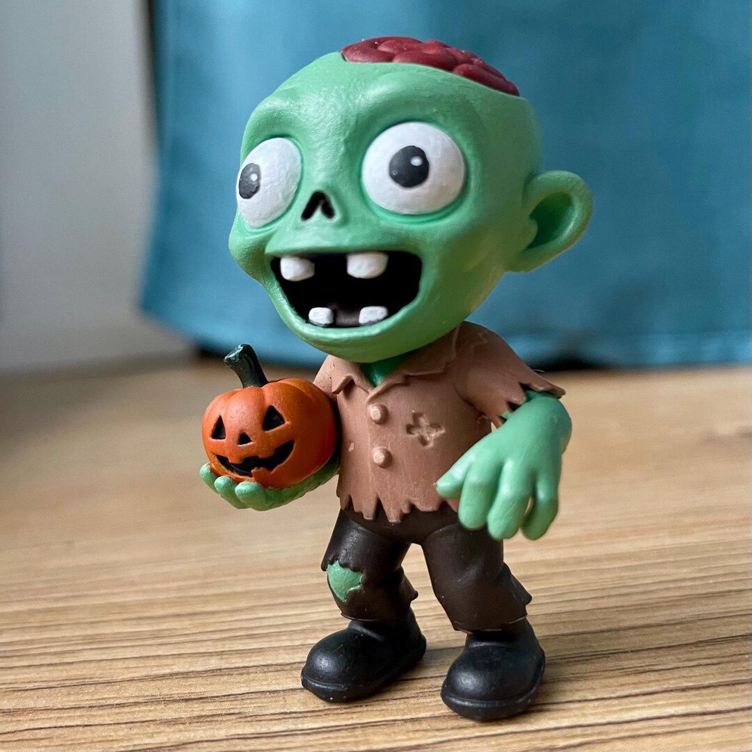 Zombie Hand-painted 3D Printed Miniature Figure | Unique Collectible ...