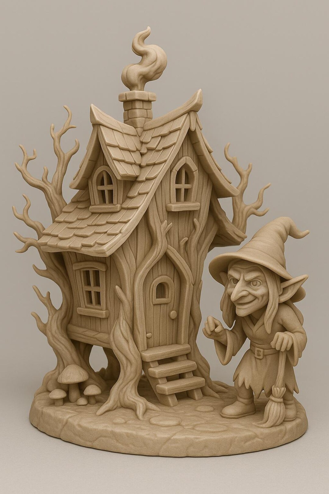 Baba Yaga Hut STL File: Slavic Witch House 3D Print, Halloween Decor - Etsy