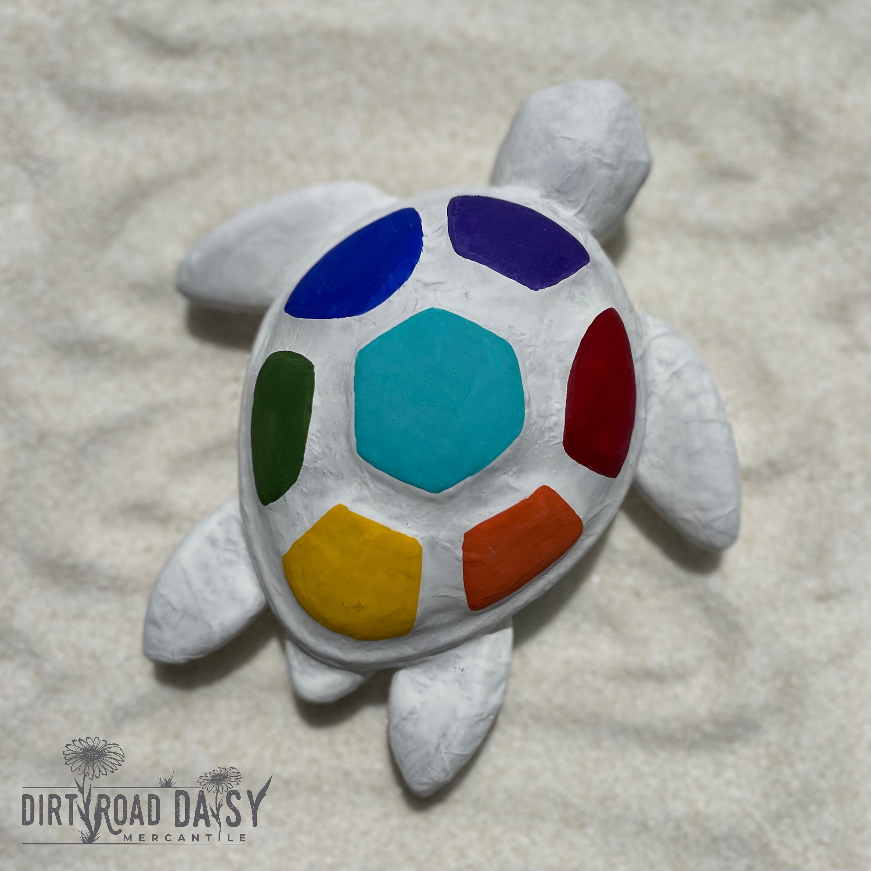 Rainbow Memorial Biodegradable Keepsake Turtle Urn Ocean & - Etsy