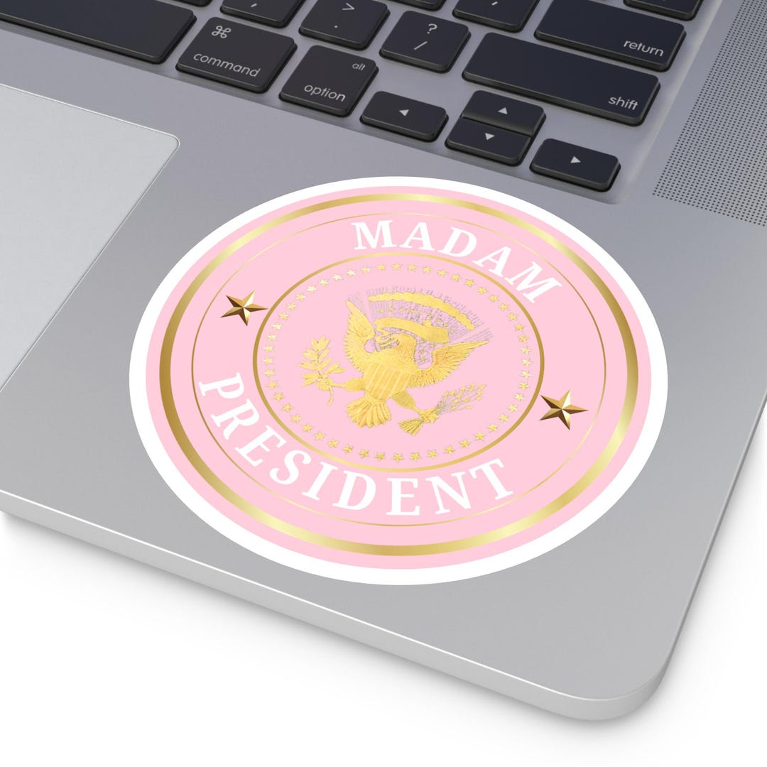 Madam President Pink Presidential Seal Sticker Indoor/outdoor - Etsy