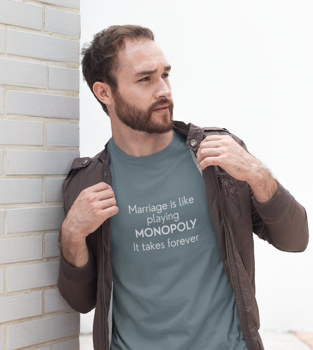 Funny Marriage Shirt: Monopoly Design, Bridal Gift - Etsy