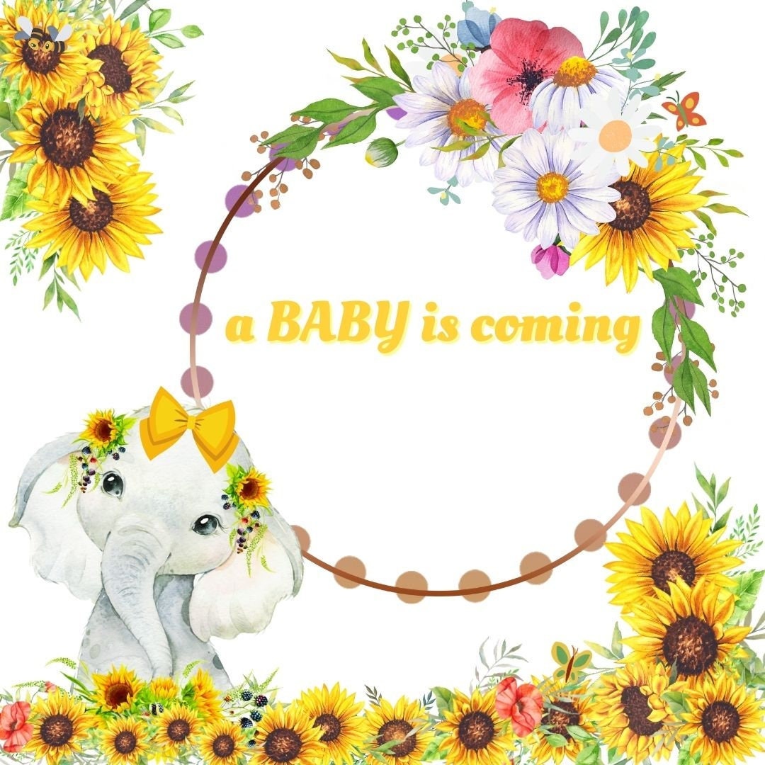 Announcement - Animated or Still, Baby Shower, Birth, Graduation ...