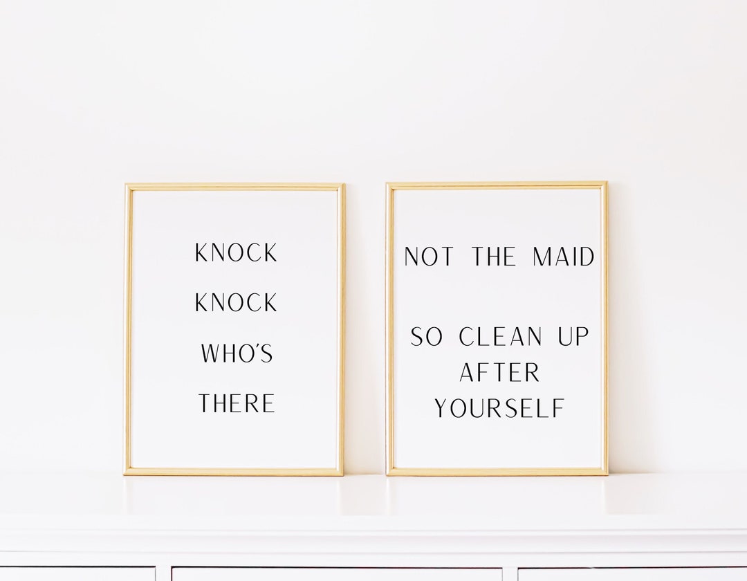 Bathroom Humor Sign, Restroom Decor, Housekeeping, Bathroom Sign, Funny ...