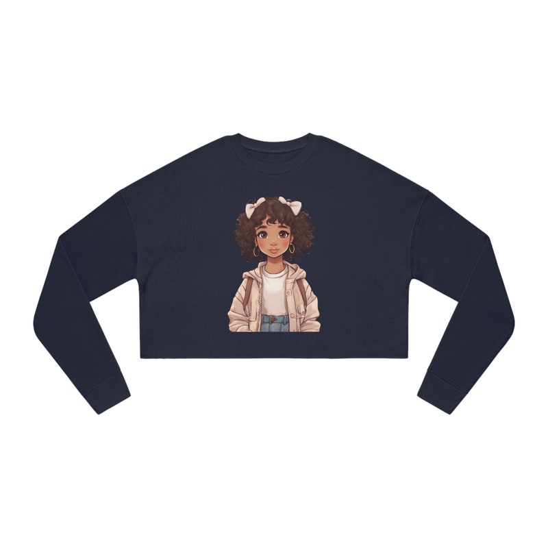 Girls Anime Crop Top - Etsy