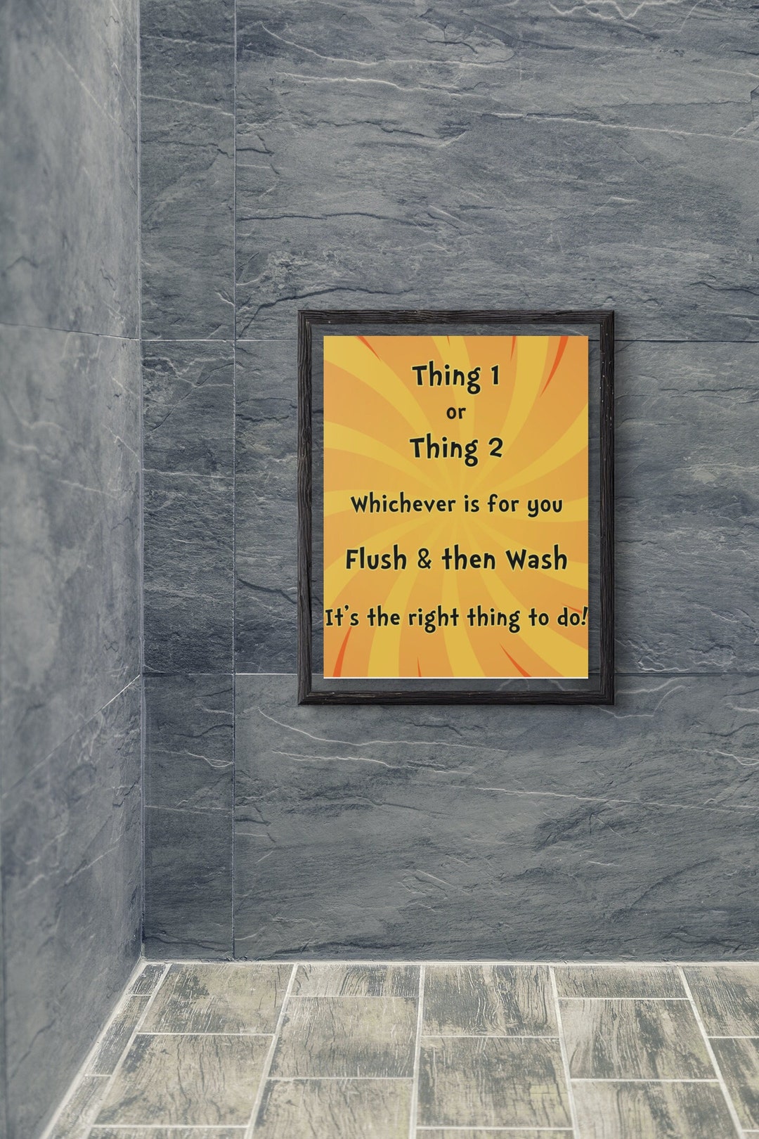 Dr. Seuss Bathroom Sign: Funny Restroom Decor (digital Download) - Etsy