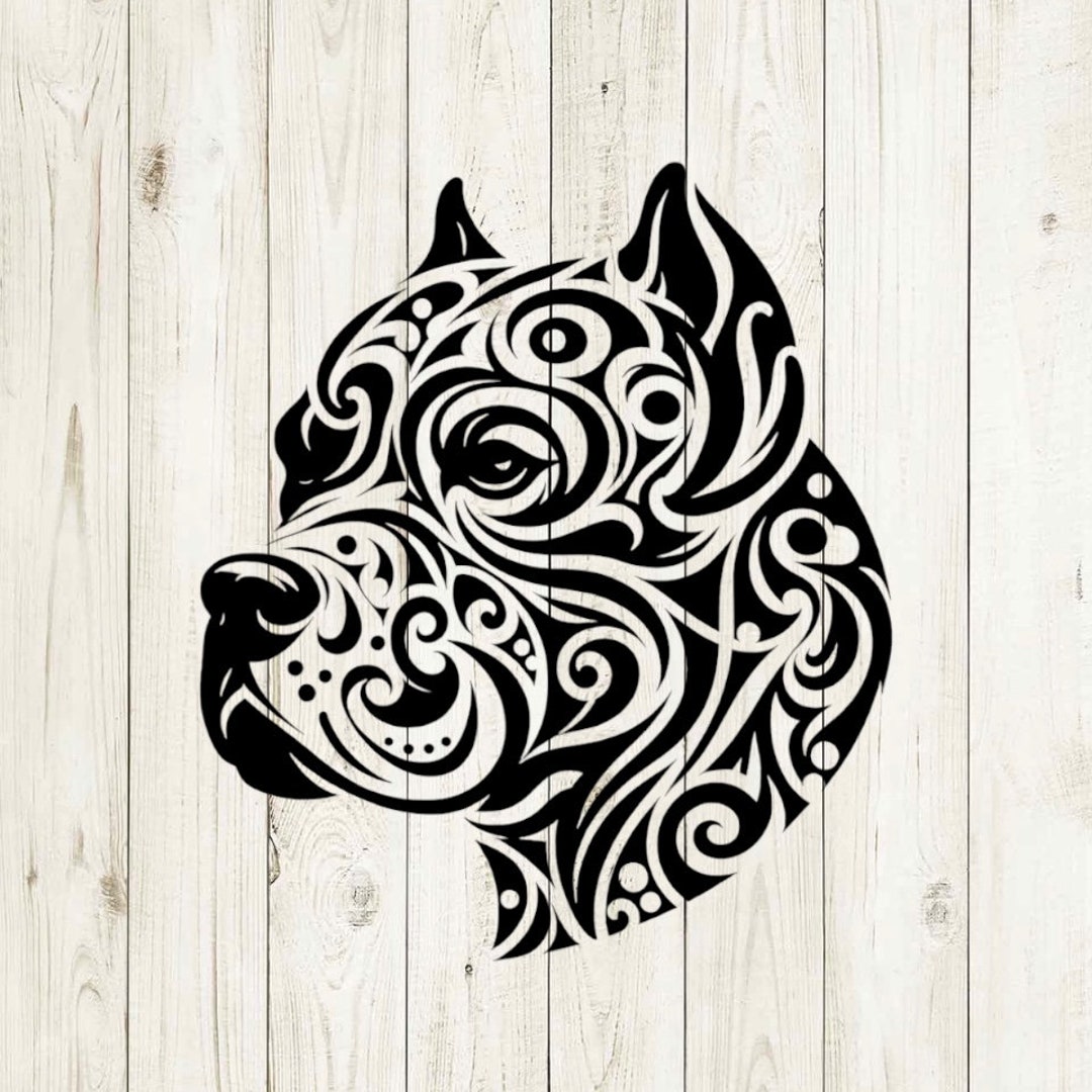 Pitbull-Svg, Pittie-Svg, Hunde-Umriss-Svg, Pit-Svg, Hundeknochen-Svg ...