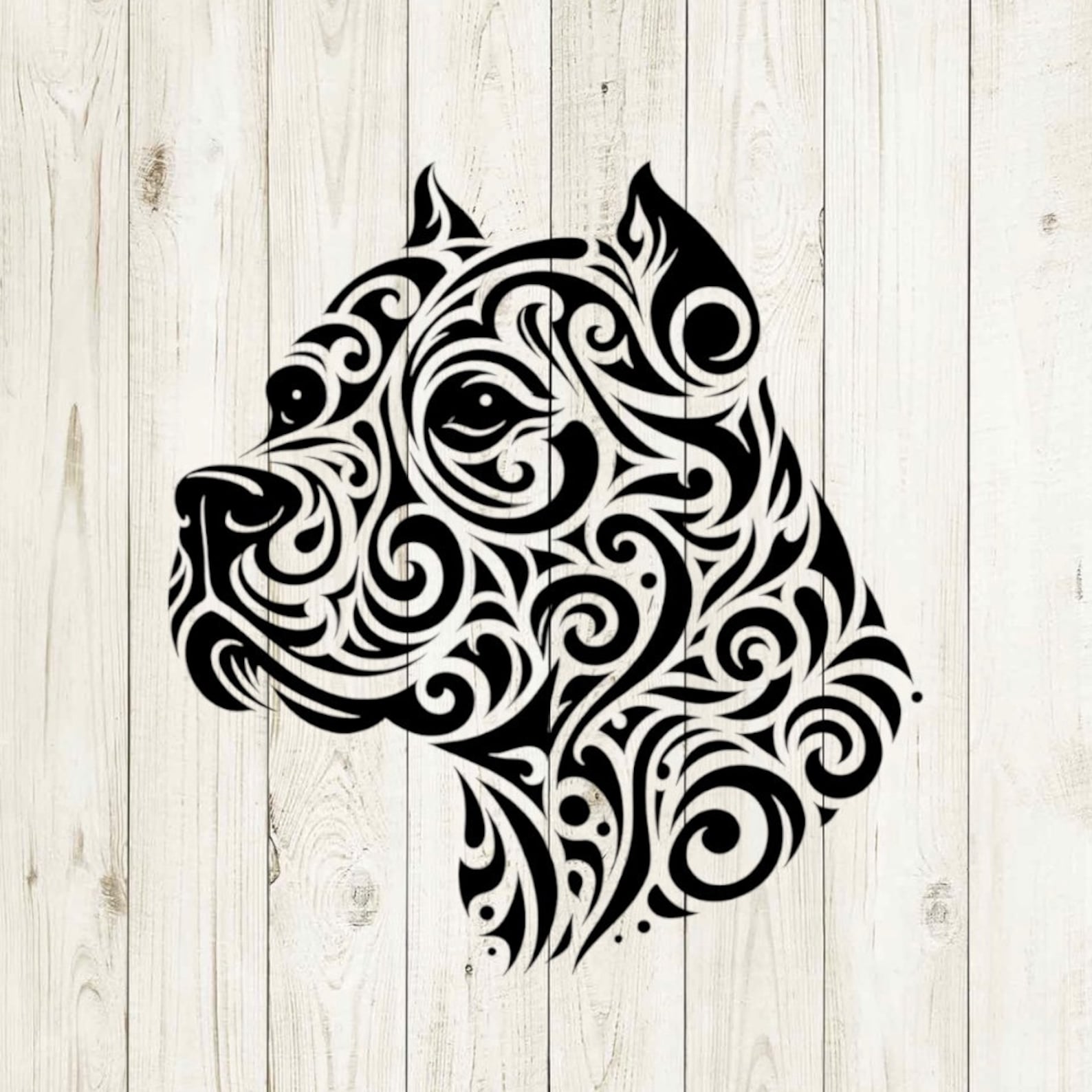 Pitbull Svg, Pittie Svg, Dog Outline Svg, Pit Svg, Dog Bone Svg ...