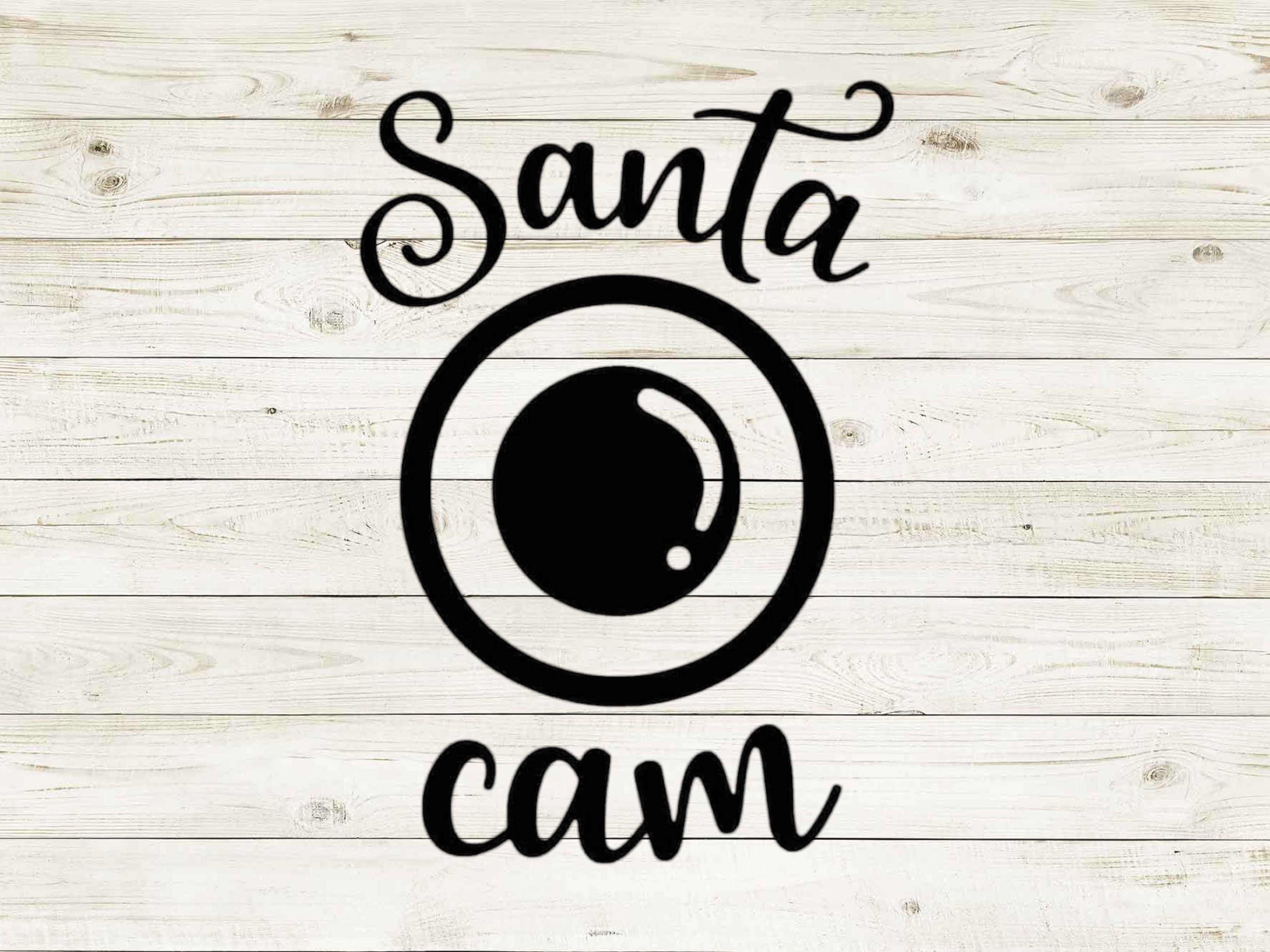 Santa Cam Svg Holiday Svg Santa Cam Png Christmas Svg - Etsy