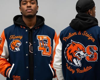 Custom Varsity Jacket – Personalised Letterman Jackets Bulk & Single ...