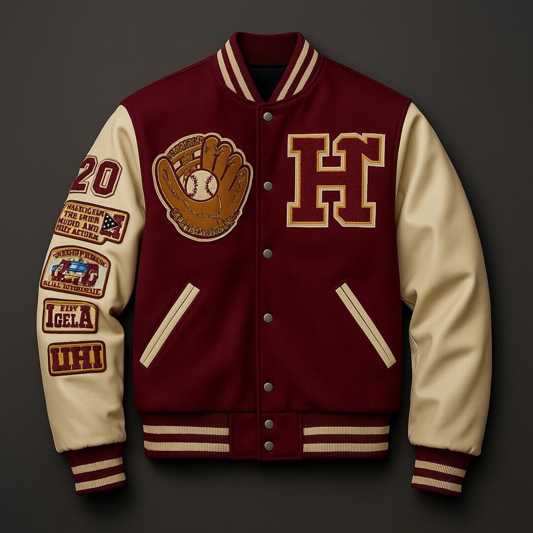 Custom Varsity Jacket: Personalized Embroidered Letterman Jacket - Etsy