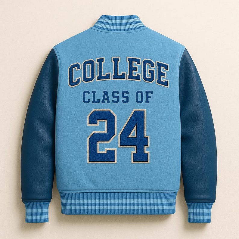 Custom Varsity Jacket: Personalized Chenille Patch Letterman Jacket - Etsy