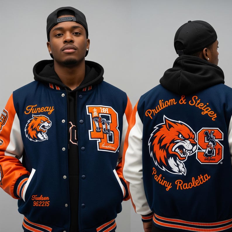 Custom Varsity Jacket – Personalised Letterman Jackets Bulk & Single ...