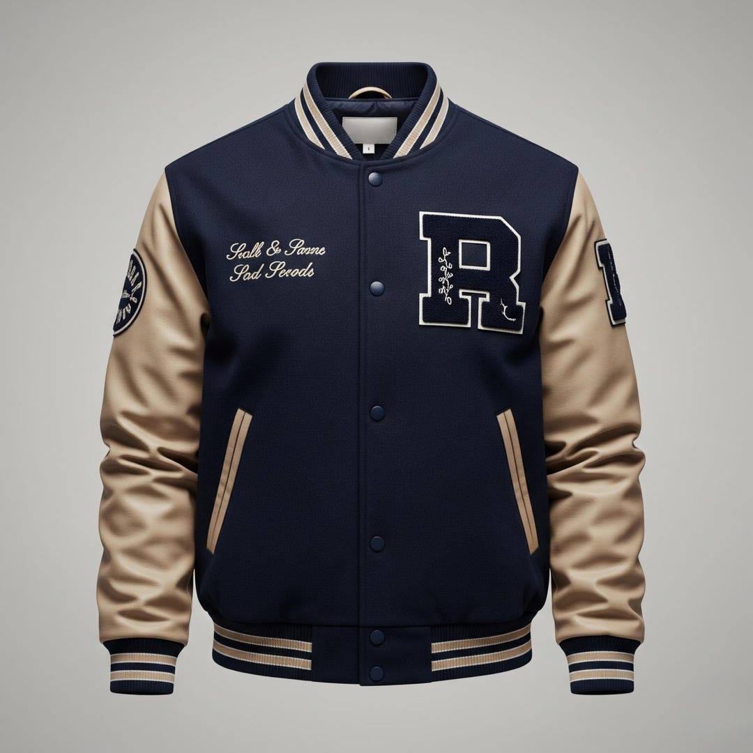 Custom Varsity Jacket – Personalized Letterman Jacket With Name, Logo ...