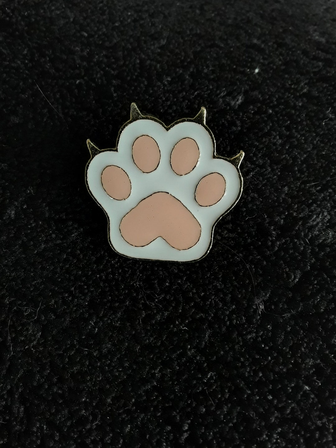 Cute Paw Print Pin - Etsy