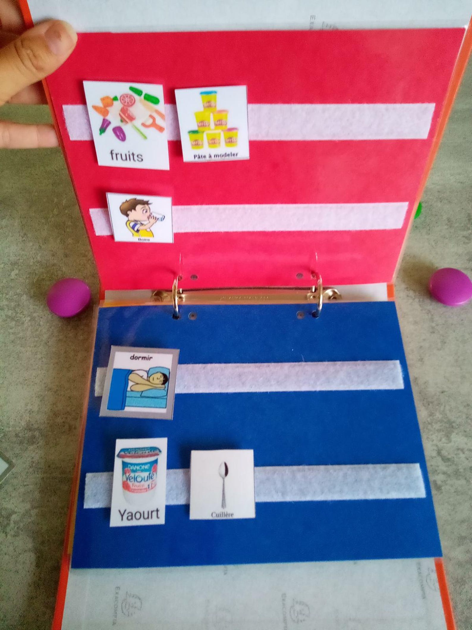 Communication Binder (pecs-type, Makaton, Montessori, Autistic, Non ...